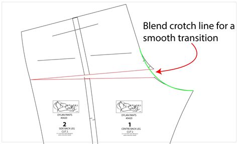 How To Alter Crotch Length For Buttock Division Designer Stitch