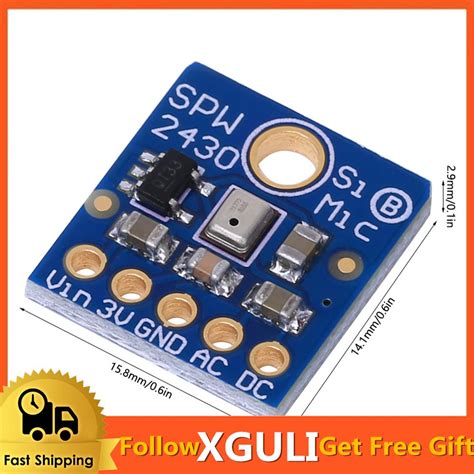 Xguli Spw2430 Sound Detection Sensor Module Mems Silicon Microphone For