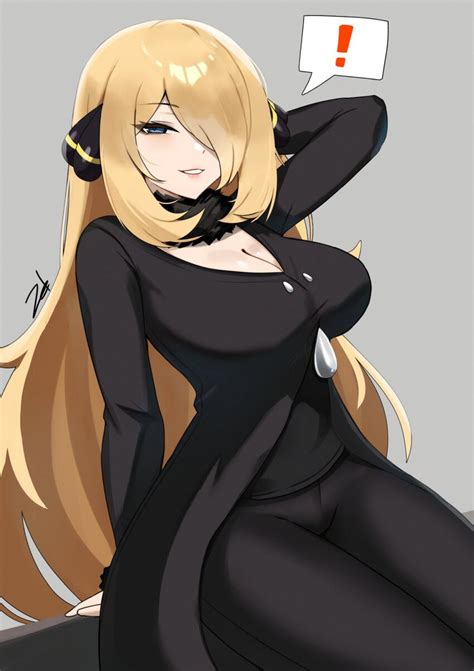 Zet Twt Zet Cynthia Pokemon Creatures Company Game Freak