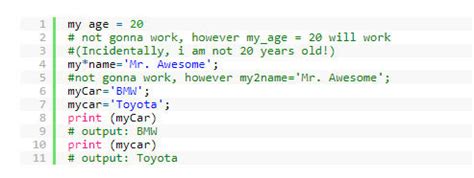 How To Assign A Value To A Variable In Python Free Source Code