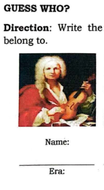 GUESS WHO Direction Write The Belong To Name StudyX