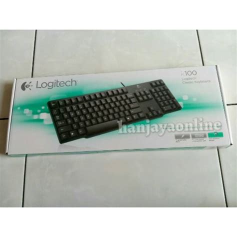 Jual Keyboard Logitech K100 Original Shopee Indonesia