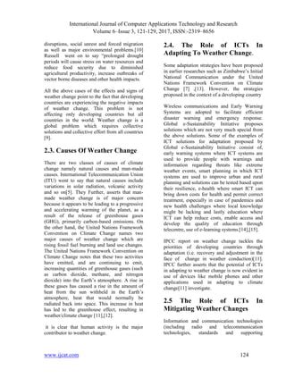 ICT: A Cornerstone for Effective Weather Forecasting | PDF | Weather | Science