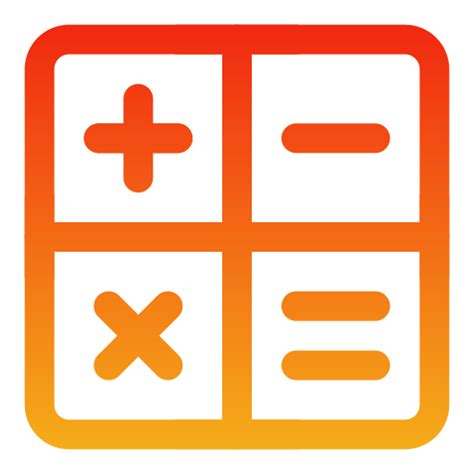 Arithmetic Free Education Icons