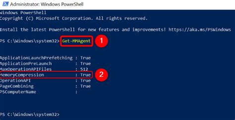 how to enable or disable memory compression in windows 11