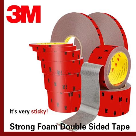 자동차 특수 3m 블랙 양면 테이프 강력한 접착 테이프 스티커 전화 Lcd 패널 화면 복구 도구 자동차 홈 681240mm