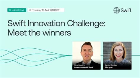 Digsfact On Linkedin Swift Innovation Challenge Meet The Winners Swift