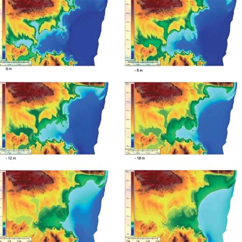 Combined Predictive Model Of The Coastal Line From 0 M To 30 M In 6 Download Scientific