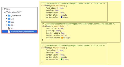 Razor Pages CSS Isolation DEV Community