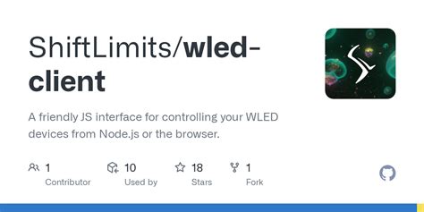 GitHub ShiftLimits Wled Client A Friendly JS Interface For Controlling Your WLED Devices From