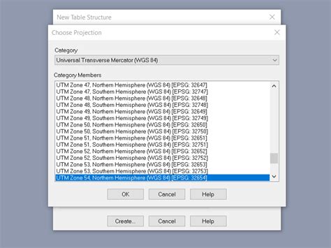Mapinfo For Beginner How To Create New Table On Mapinfo
