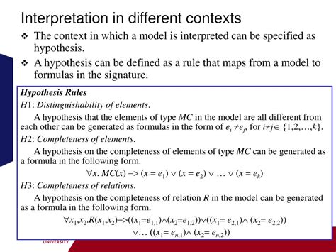 Ppt A Formal Descriptive Semantics Of Uml And Its Applications