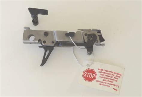 SIG P AXG LEGION FCU Fire Control Unit Flat Trigger Pistol Parts Planet