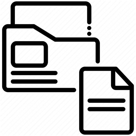 file folder document paper icon download on iconfinder