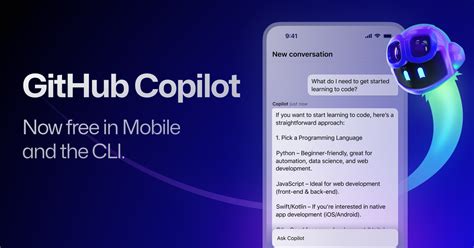 github copilot now available for free in mobile and the cli github