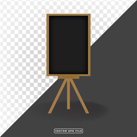Premium Vector Black Chalkboard Vector Eps