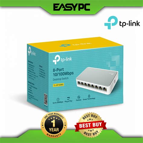 EasyPC Tp Link SF D Swith Hub Port Network Switches Lazada PH