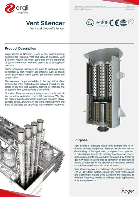 Vent Silencer Ergil World Leading Industrial Manufacturer