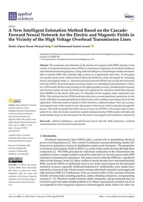 pdf a new intelligent estimation method based on the cascade forward