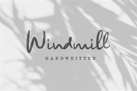 Download Windmill Script Font