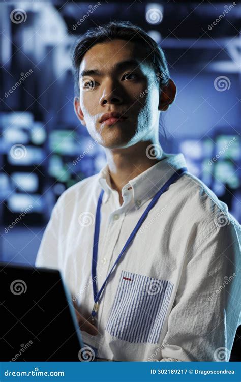 expert prevents servers overload stock image image of connectivity