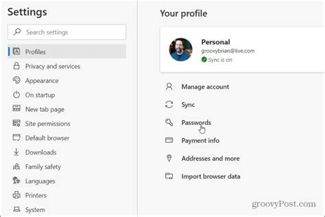 how to export passwords from microsoft edge