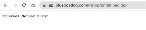 Download Gpx Returns Error · Issue 24 · Robtsblueboatlog Support