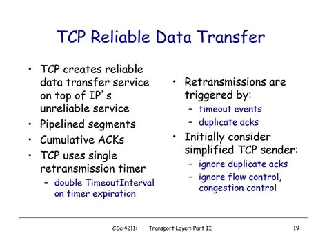transport layer part ii ppt download