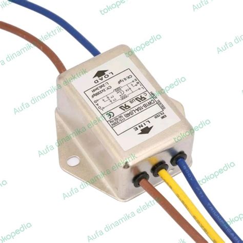 Jual Noise Filter Emi Filter 1 Phase 10a 110 220vac Kab Bogor Aufa Dinamika Elektrik