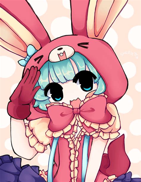 Finished A Request To Draw March Hare Miku Rvocaloid