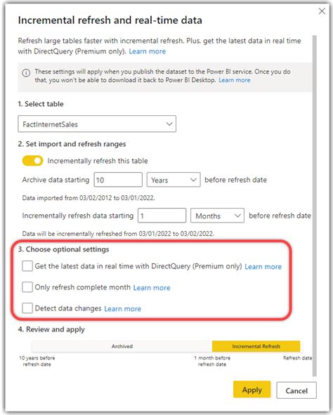 Incremental Refresh In Power Bi Part 1 Implementation In Power Bi Desktop Bi Insight