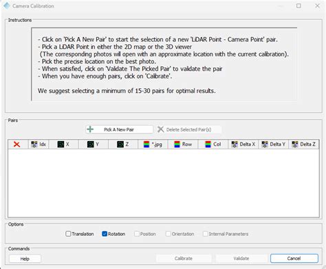 Ladybug Camera Calibration Lp360