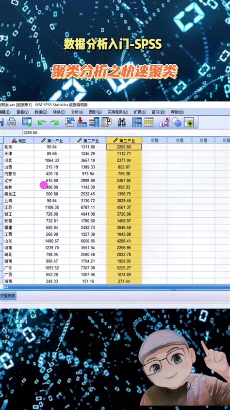 第69集｜spss 聚类分析之快速聚类 spss数据分析 本科论文 教程 度小视