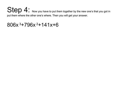 Multiplying Polynomial Power Point Ppt