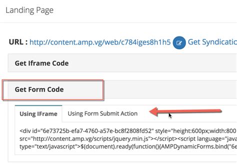 How Do I Use The HTML Form Option