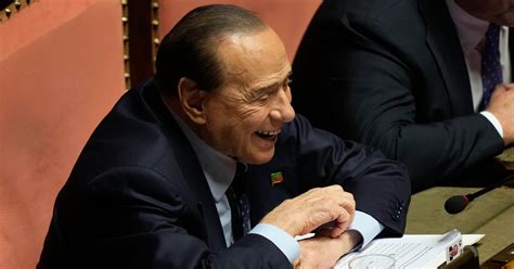 Silvio Berlusconi Ex Leader Of Italy Acquitted Of Bribery During Trial Over Bunga Bunga Sex