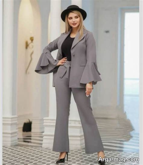 مدل کت و شلوار دخترانه ۱۴۰۲ با طرح های مجلسی و اسپرت ترند سال
