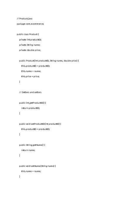 2 Programming Assignment Cs Unit 2 Product Package Com Public