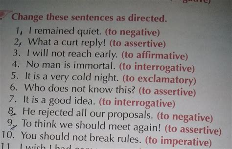 Assertive Sentence