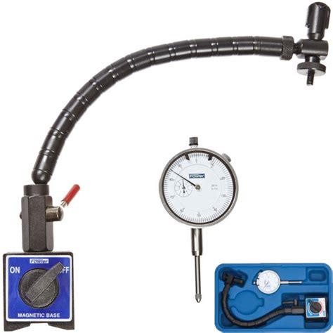 Flex Arm Base And White Face Dial Indicator Combo Fred V Fowler 72 641 300