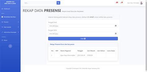 Sistem Akademik Sekolah Simpel Laravel