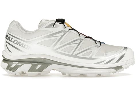 Salomon Xt 6 White Ftw Silver Mens L47581100 Us