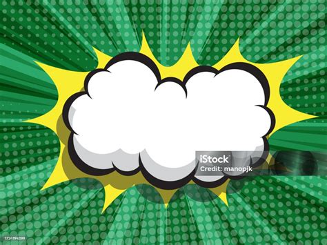 추상 만화책 팝 아트 만화 표지 빈 말풍선 하프톤 점선 배경 결투에 대한 스톡 벡터 아트 및 기타 이미지 결투 광선 구름 Istock