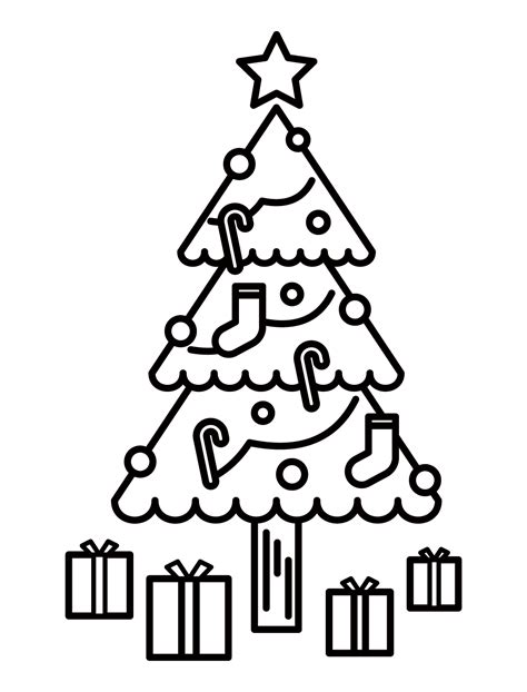 クリスマスツリーのイラスト フリーイラスト素材集 Kukukeke
