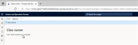 How To Write A D365 Runnable Class Job Dynamics 365 Musings