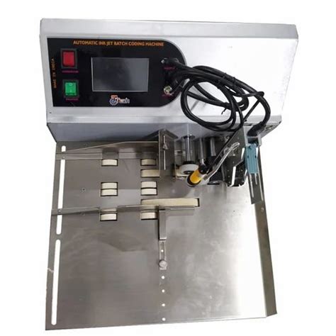 100 Piecemin Solid Ink Coding Machine Ss At ₹ 57000piece In Ernakulam