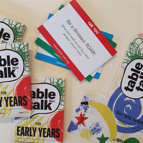 Table Talk Mini For Early Years The Ugly Duckling Charity Shop