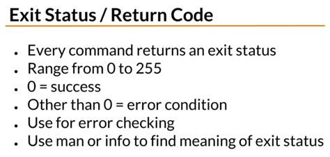 Understanding Exit Status And Return Codes In Scripting By Trupti