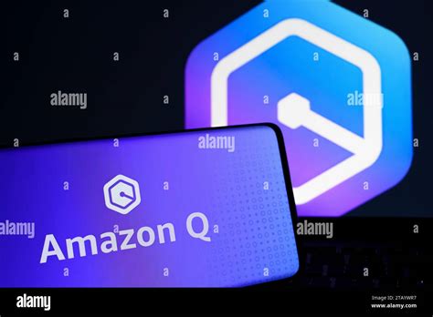 Amazon Q Ai Logo Seen On Smarphone Screen New Generative Ai Assistant Ai Chatbot For