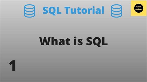 What Is SQL SQL Basics Tutorial Part 1 YouTube